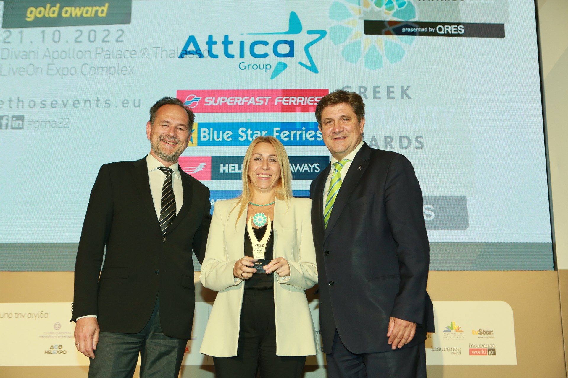 ATTICA GROUP: Τρία βραβεία για την Attica Group στα Greek Hospitality ...