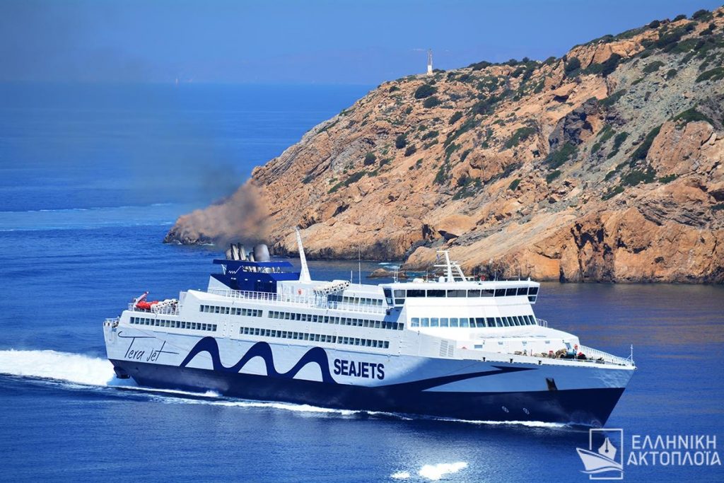 Για δεξαμενισμό το TERAJET - Ελληνική Ακτοπλοϊα